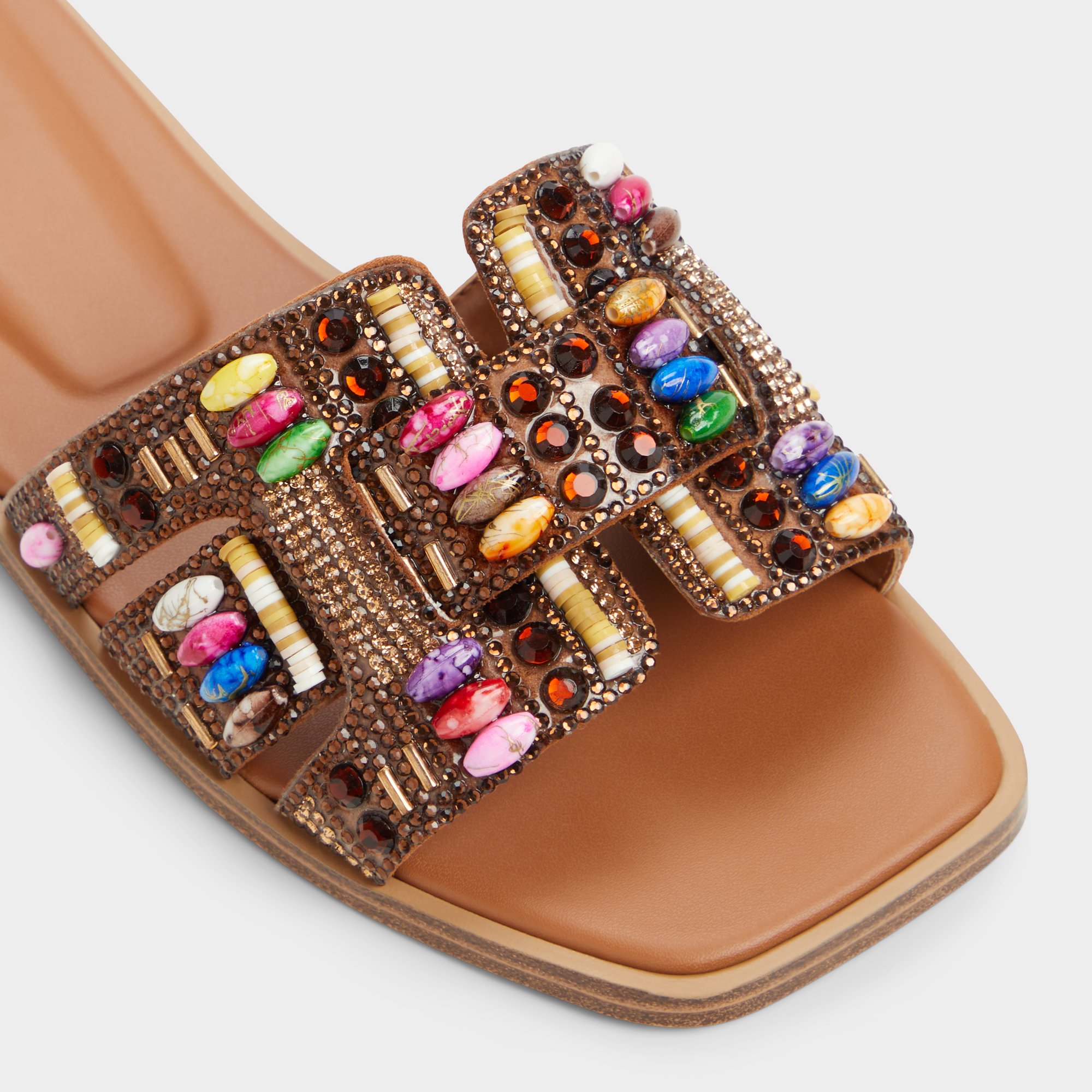 Eleny-xt Open Brown Women's Flats | ALDO US