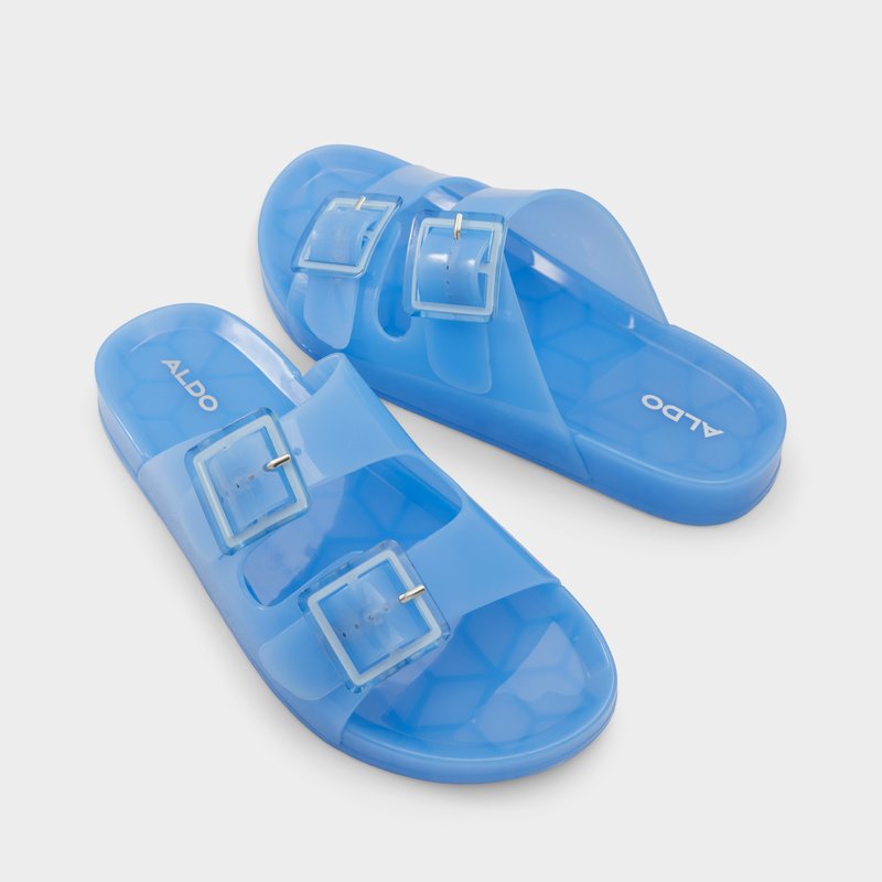Lendon Light Blue Women's Jelly Sandals & Flip Flops | ALDO Canada